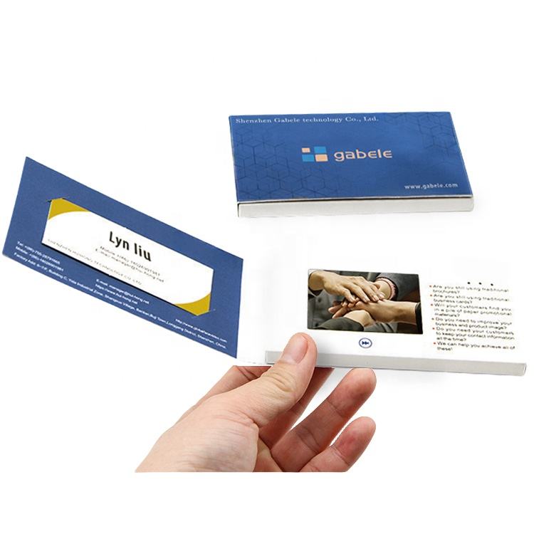 2.4-inch Customized LCD Video Business Card - Funsuper