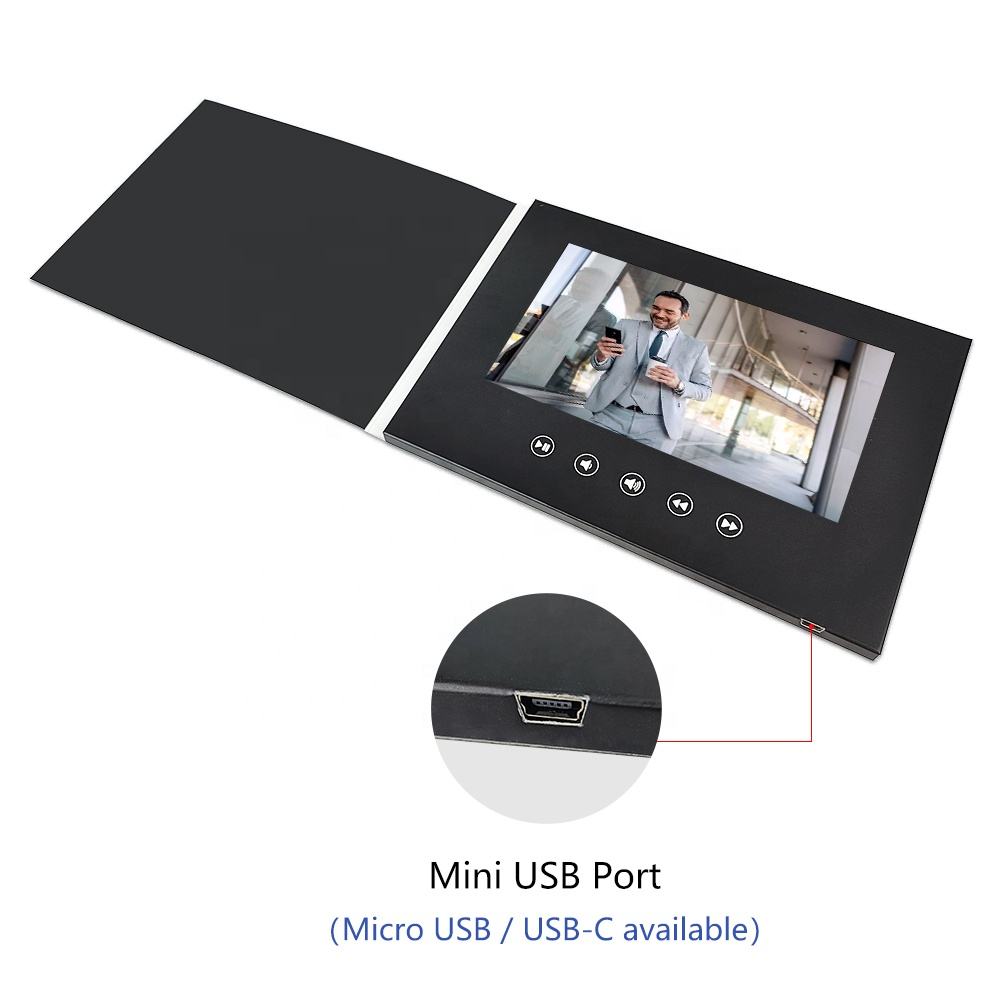 7-inch IPS Screen Video Brochure with Buttons - Funsuper