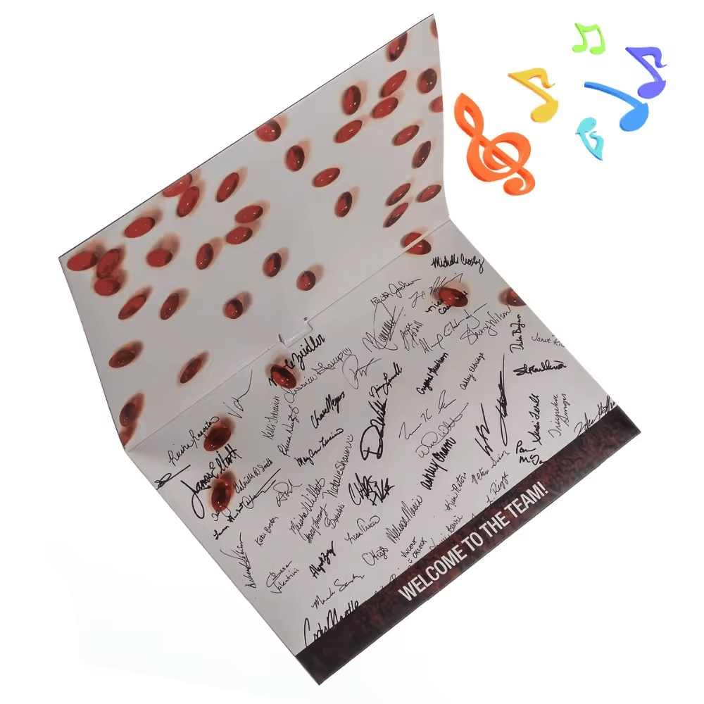 Personalized DIY OEM Paper Musical Greeting Cards for Gifts - Funsuper